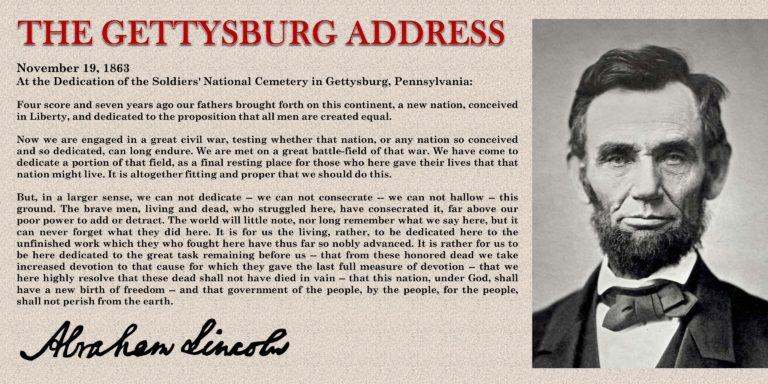 Gettysburg Address - Legacy Spine & Neurological Specialists